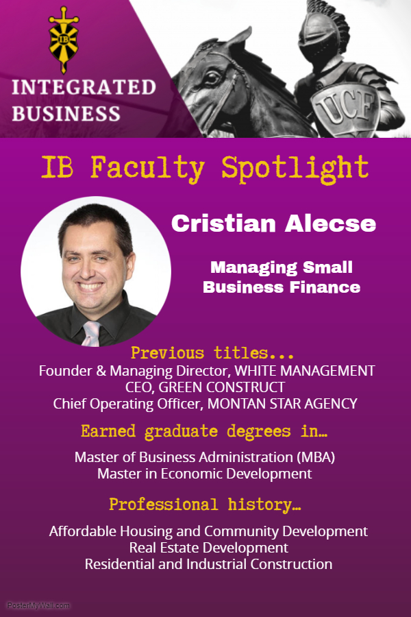 IB Spotlight: Cristian Alecse – Integrated Business Blog