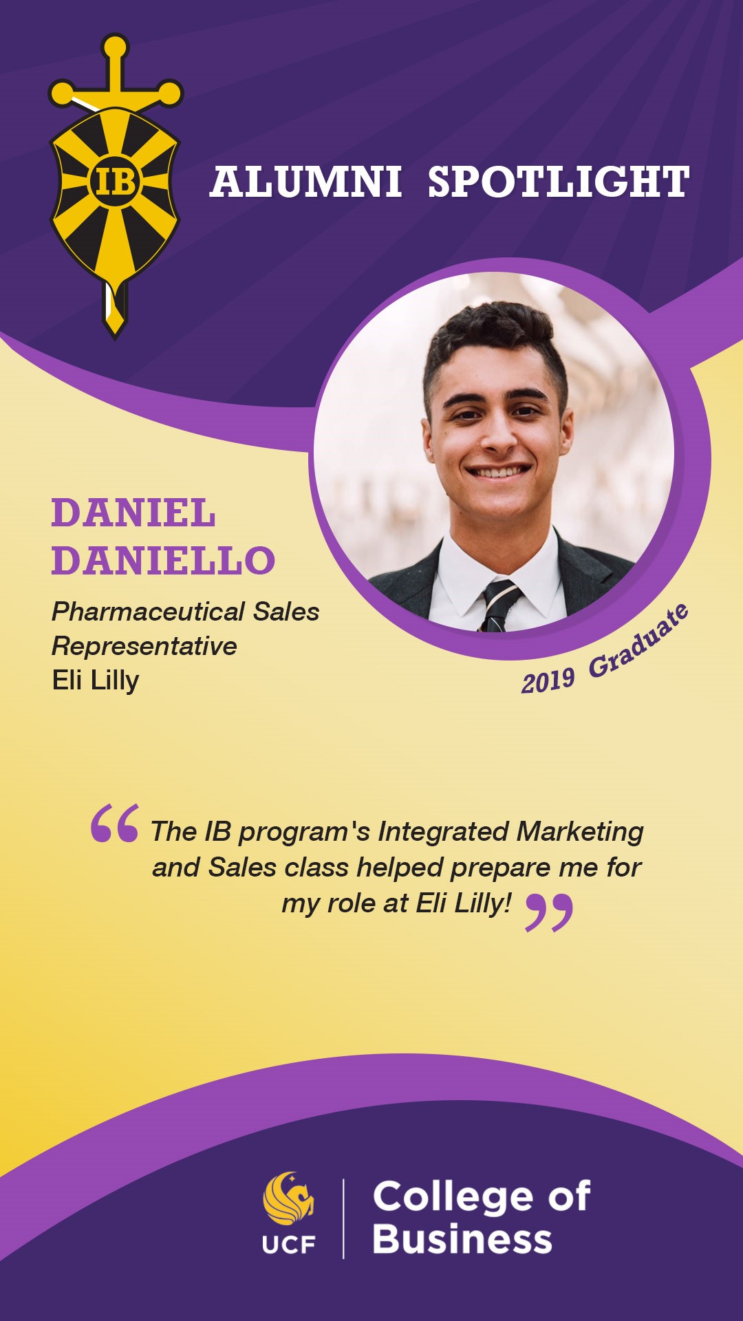 IB Alumni Spotlight: Daniel Daniello – Integrated Business Blog