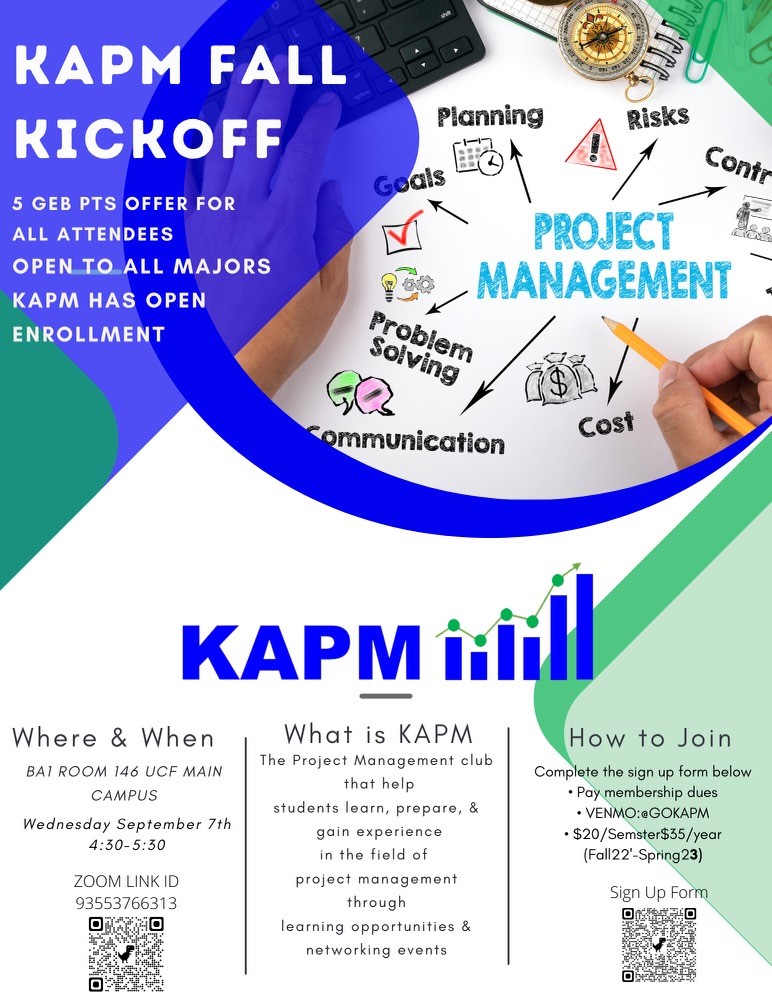 Come Join KAPM’s Fall KickOff Event! – Integrated Business Blog
