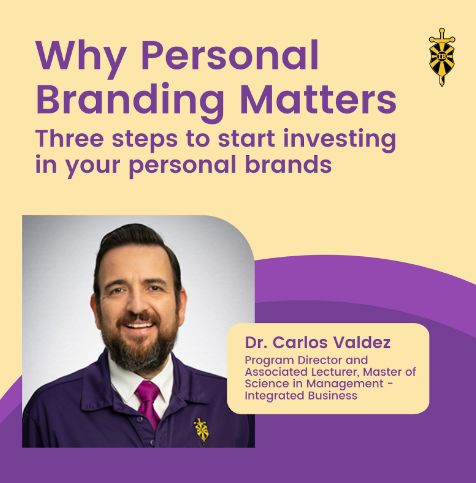 Why Personal Branding Matters (Featuring Dr. Carlos Valdez) by Julia ...